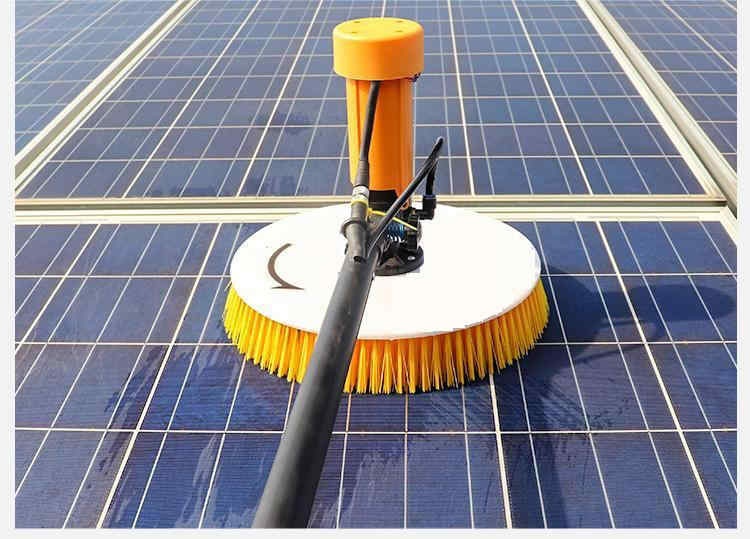 Single-headed solar panel Brush